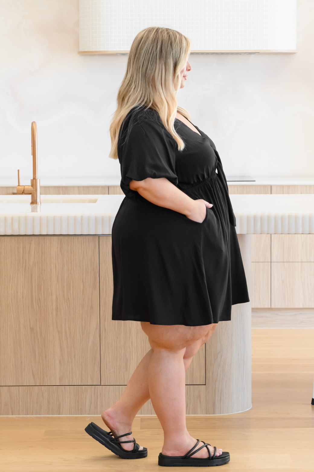 Erica Dress Black – Orange Sherbet Boutique