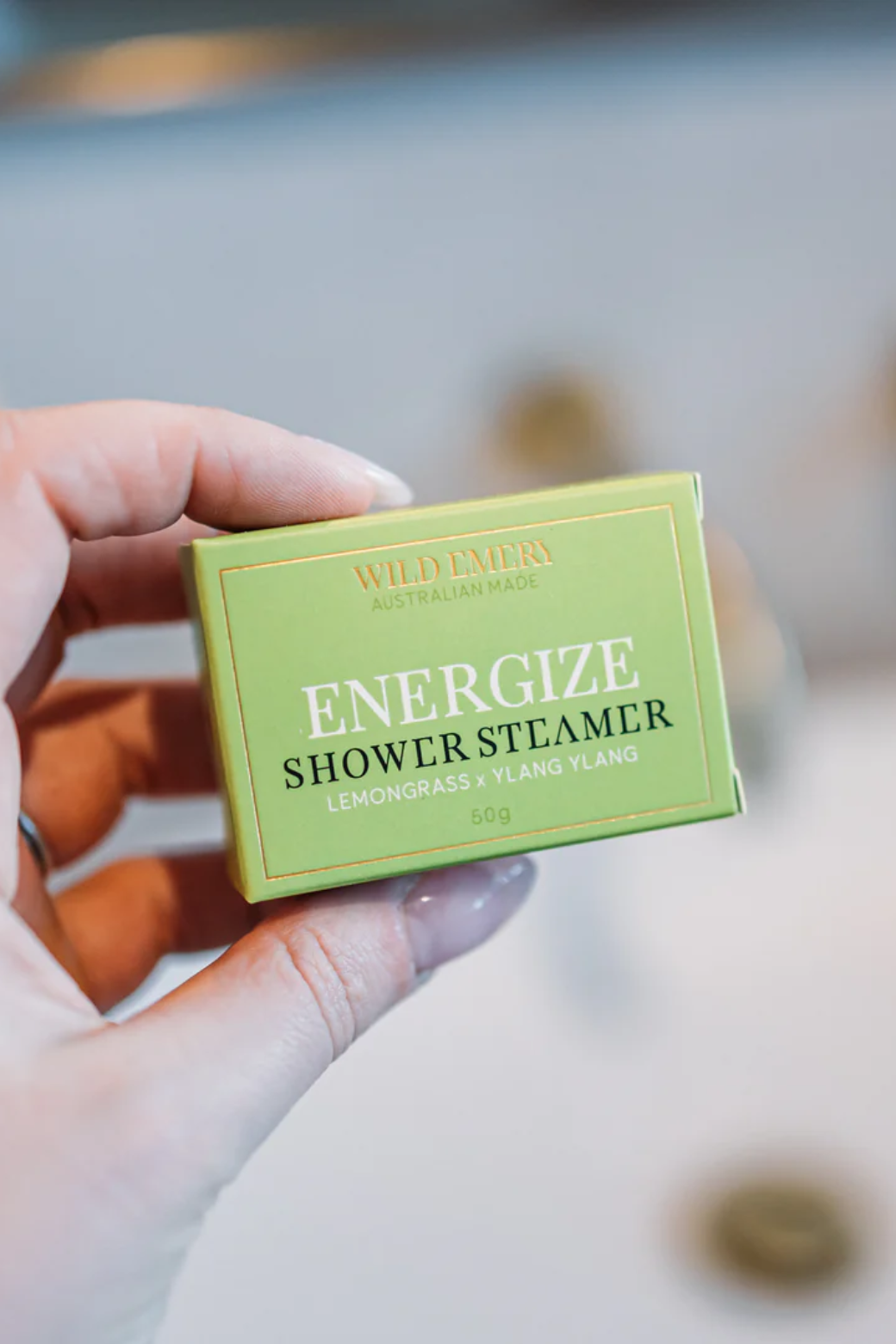 Wild Emery Energize Shower Steamer – Orange Sherbet Boutique
